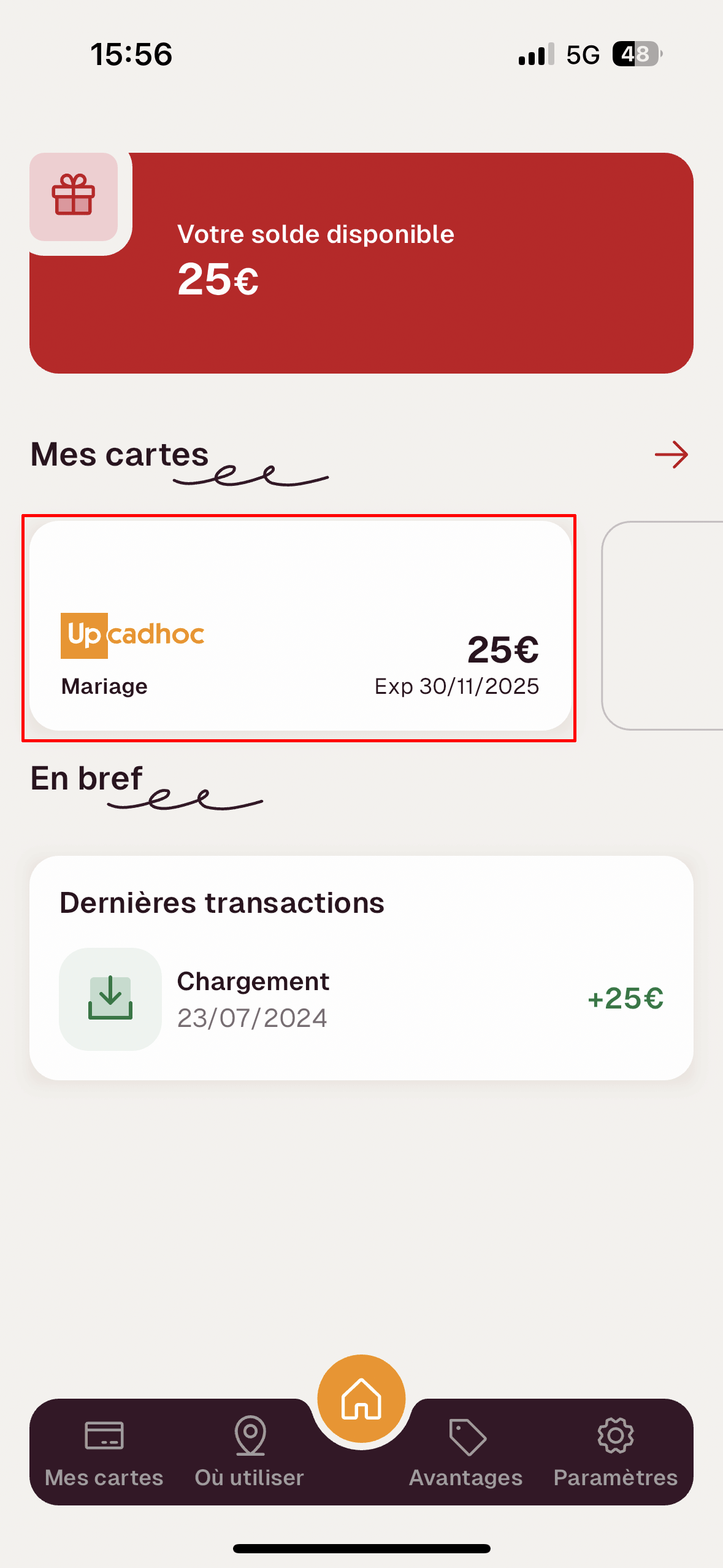 Où consulter les détails concernant ma carte et mes transactions ...